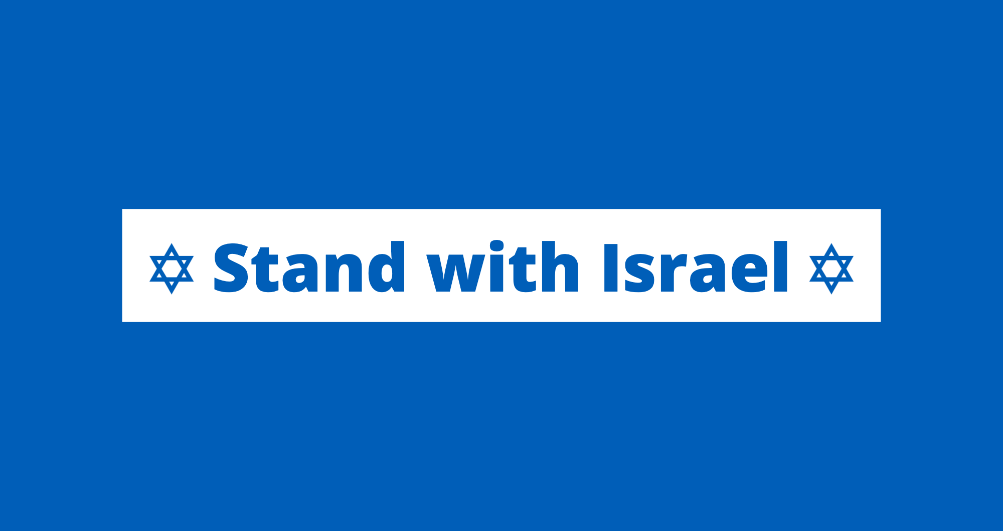 Support Israel